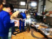 China ASTM A182 Forged Stainless Steel Flanges ANSI B16.47 Seris A B 150# - 2500# for sale