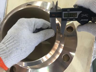 China Copper Nickel Forged Steel Tank Flanges ASTM B151 / ASME SB151 /  ASTM B152 for sale