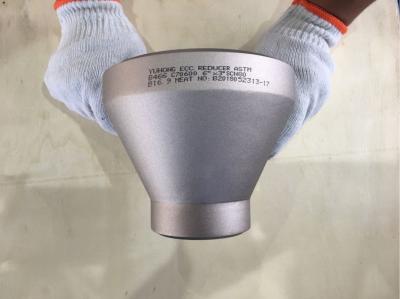 China B122 / B466 / ASME SB122 Butt Weld Fittings SB466 Cu-Ni 90/10 C70600 Reducer for sale