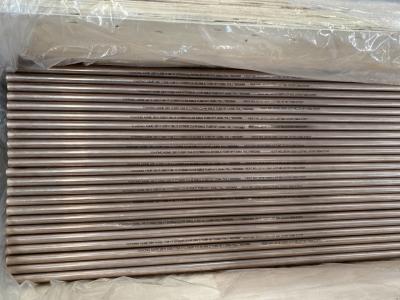 China Copper Alloy Steel Tubes ASME SB111-17 C70600 16*1*8600mm for sale