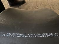 China WP22-S CL2 CL3 Alloy Steel Butt Weld Fittings 90DEG ELBOW 10