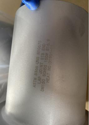 China Hastelloy B3 Weldable Steel Pipe Fittings Welded Lap Joint Stub End High Precision for sale