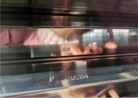 China STAINLESS STEEL WELDED TUBE ASTM A554 TP304 MIRROR,HAIR LINE SURFACE 180G 600G for sale