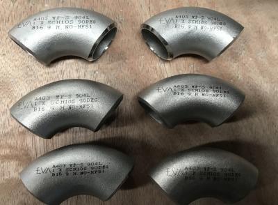 China SCH10 ASTM A403 WP904L Stainless Steel 90 Degree Elbow for sale