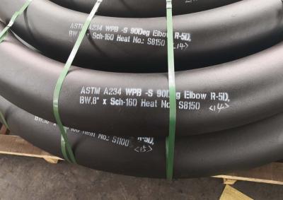 China Carbon Steel ASTM A234 WPB 90 Degree Elbow for sale