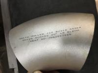 China Long Radius JIS B2312 SS304 Butt Welding Elbow for sale