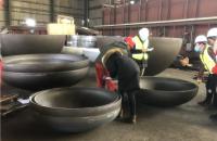 China Duplex ASTM A516 GR.70 Pressure Vessel Dished Ends for sale