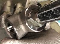 China ASTM B564 UNS N04400 Monel 400 Stainless Steel 90 Degree Elbow for sale