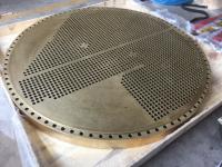 China ASTM A182 F304L 1.4301 1.4306 1.4307 Heat Exchanger Tubesheet for sale