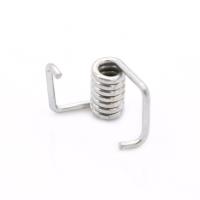 China Bright Stainless Steel Wire Forming Double Torsion Spring For Vending Machine for sale