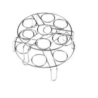 China Kitchen Stainless Steel Egg Steamer Rack For Cooker Pot 304 Grade Eco - Friendly for sale