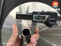 China Alloy Steel Pipe Fittings , ASTM B366 Hastelloy C22 / 2.4602 180 Degree Elbow for sale