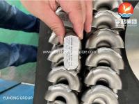 China Alloy Steel Pipe Fittings , ASTM B366 Hastelloy C22 / 2.4602 180 Degree Elbow for sale