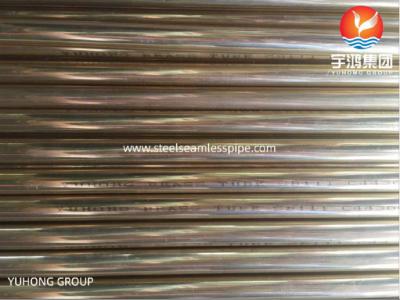 China Cold Finished Asme Sb111 C44300 Copper Alloy Tube for sale