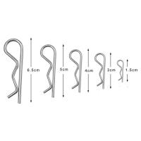 China General Stainless Steel Wire Forming R Shaped Spring Clips High Tensile Strength for sale