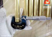China ASTM B111 UNS C44300 Admiralty Brass Seamless Tube, Copper Alloy Heat Exchanger Tube for sale