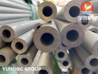 China ASTM A312 Heavy Wall Thickness Stainless Steel Round Pipe NDT Available for sale