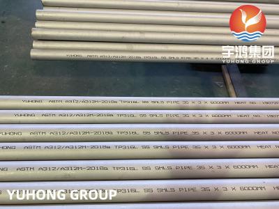China Stainless Steel Seamless Pipe, ASTM A312 TP316L (1.4404) Size:1/8