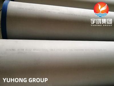 China Stainless Steel Seamless Pipes , ASTM A312 / A312M-2013a TP317 / TP317L / TP317LN / 1.4438 / EN10204-3.1 for sale