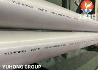 China Round ASTM A312 TP310S Stainless Steel Seamless Pipe Eddy Current Test for sale