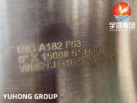 China A182 F53 UNS S32750 Super Duplex Stainless Steel Forged Flange B16.5 for sale