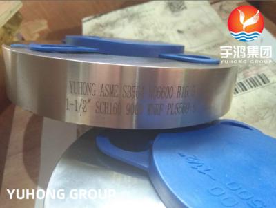 China ASTM B564 High Precision Inconel 600 Flanges WN RF 1 1/2
