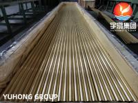 China ASTM B111 C68700 L1M Aluminum Brass Tube（Cold Drawn） for sale