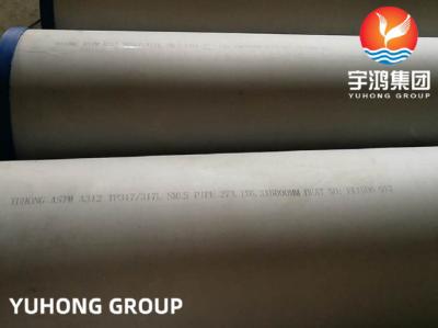 China ASTM A312 TP317, TP317L Stainless Steel Seamless Pipe Cold Drawn for sale