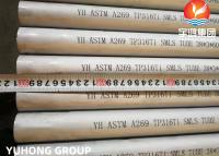 China ASTM A269 / ASME SA269 TP316Ti TP316L TP304L TP304H Cold Rolld Instrument Bright Annealed Tube for sale