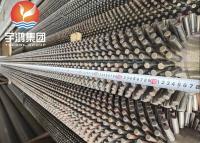 China DIN 17175 STAINLESS STEEL STUDDED BOILER FINNED TUBES WITH 11CR / 11-13 CR for sale