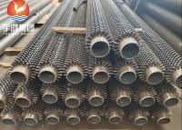 China DIN 17175 STAINLESS STEEL STUDDED BOILER FINNED TUBES WITH 11CR / 11-13 CR for sale