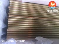 China Brass Alloy Seamless Tube ,ASTM B111 C44300 / CuZn28Sn1/ CZ111,  For Condenser And Cooling Application for sale