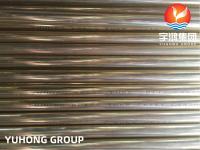 China Brass Alloy Seamless Tube ,ASTM B111 C44300 / CuZn28Sn1/ CZ111,  For Condenser And Cooling Application for sale