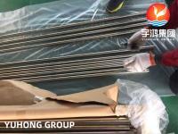 China Copper Nickel Alloy Steel Tube ASTM B111 C71500 / CuNi30Mn1Fe / CN107, Heat Exchanger/ Condenser Application for sale