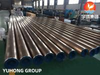 China Copper Nickel Alloy Seamless Pipe C70600 (CuNi 90/10), Temper O61 H55 H80 Silver Color for sale