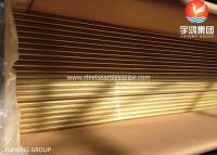 China Heat Exchanger Tube ASTM B111 UNS C44300, UNS C68700 Copper Alloy Seamless Tube for sale