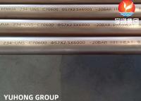 China Straight Copper Boiler Tube ASTM B111 O61 C70600 C71500 Nickel Alloy Tube for sale
