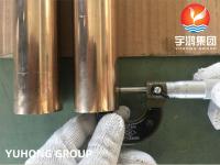 China ASTM B466 UNS C70600 / C71500 / C71640 / C44300 Copper Nickel Alloy Seamless Tube for sale