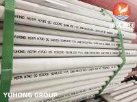 China SUPER DUPLEX SEAMLESS PIPE ASTM A790 / ASME SA790 S32205 S31803 for sale