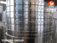 China DIN2573 ASTM A182 F316L Slip On Flanges Stainless Steel Forged Flanges for sale