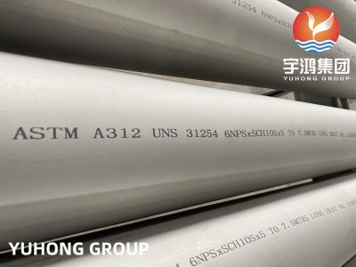 China ASTM A312 TP321 Annealed Stainless Steel Seamless Pipe PED Approved for sale