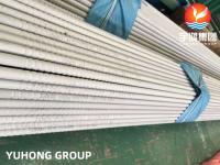 China ASTM A213 UNS S30403 / 304L / WNR 1.4306 Stainless Steel Corrugated Finned Tube for sale