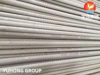 China ASTM A213 UNS S30403 / 304L / WNR 1.4306 Stainless Steel Corrugated Finned Tube for sale