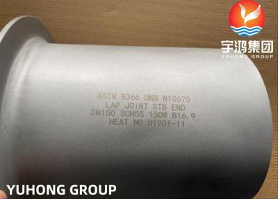 China ASTM B366 UNS N10675  Lap Joint Stub End, Butt Weld Fittings,  Hastelloy B-3 ASME B16.9 Steel Pipe Fittings for sale