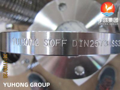 China DIN2573 F316L Stainless Steel Slip-on Flange (Flat Face) , Use In High-temperature Environments for sale