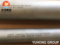 China ASTM B165 MONEL400 / UNS NO4400 / DIN 2.4360 NICKEL ALLOY SMLS PIPE for sale