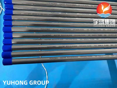 China SEAMLESS BRIGHT ANNEALED TUBE ASTM A213 / ASTM A269 COLD ROLLING for sale