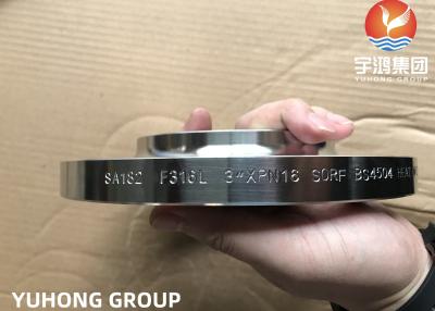 China STAINLESS STEEL FORGED FLANGE ASTM A182 F316L SOFF ASME B16.5 HIGH STRENGTH for sale