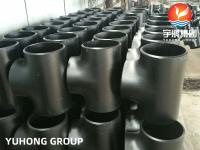 China ASTM A234 WPB Equal Tee Carbon Steel Buttweld Pipe Fitting for sale