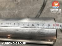China ASTM A249 TP321 Stainless Steel  Welded Tube Heat Exchanger ET Available for sale